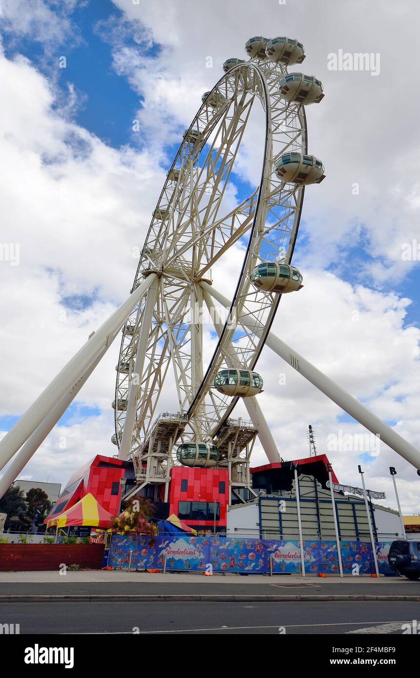 Melbourne, VIC, Australia - November 03, 2017: Melbourne Star an ...
