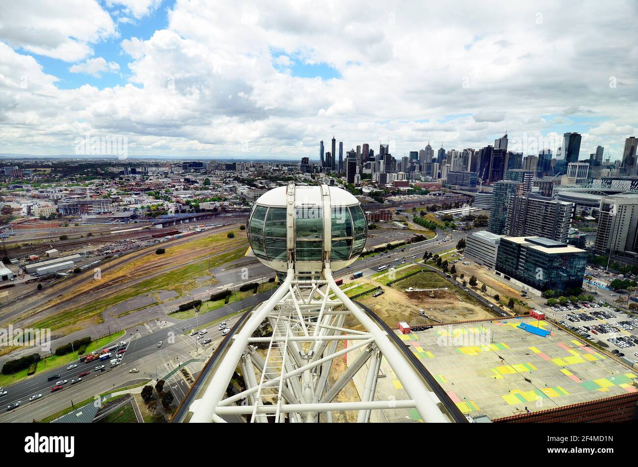 Melbourne, VIC, Australia - November 03, 2017: Gondola of Melbourne ...