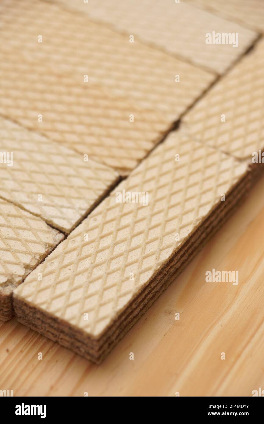Sandwiched wafers hi-res stock photography and images - Alamy