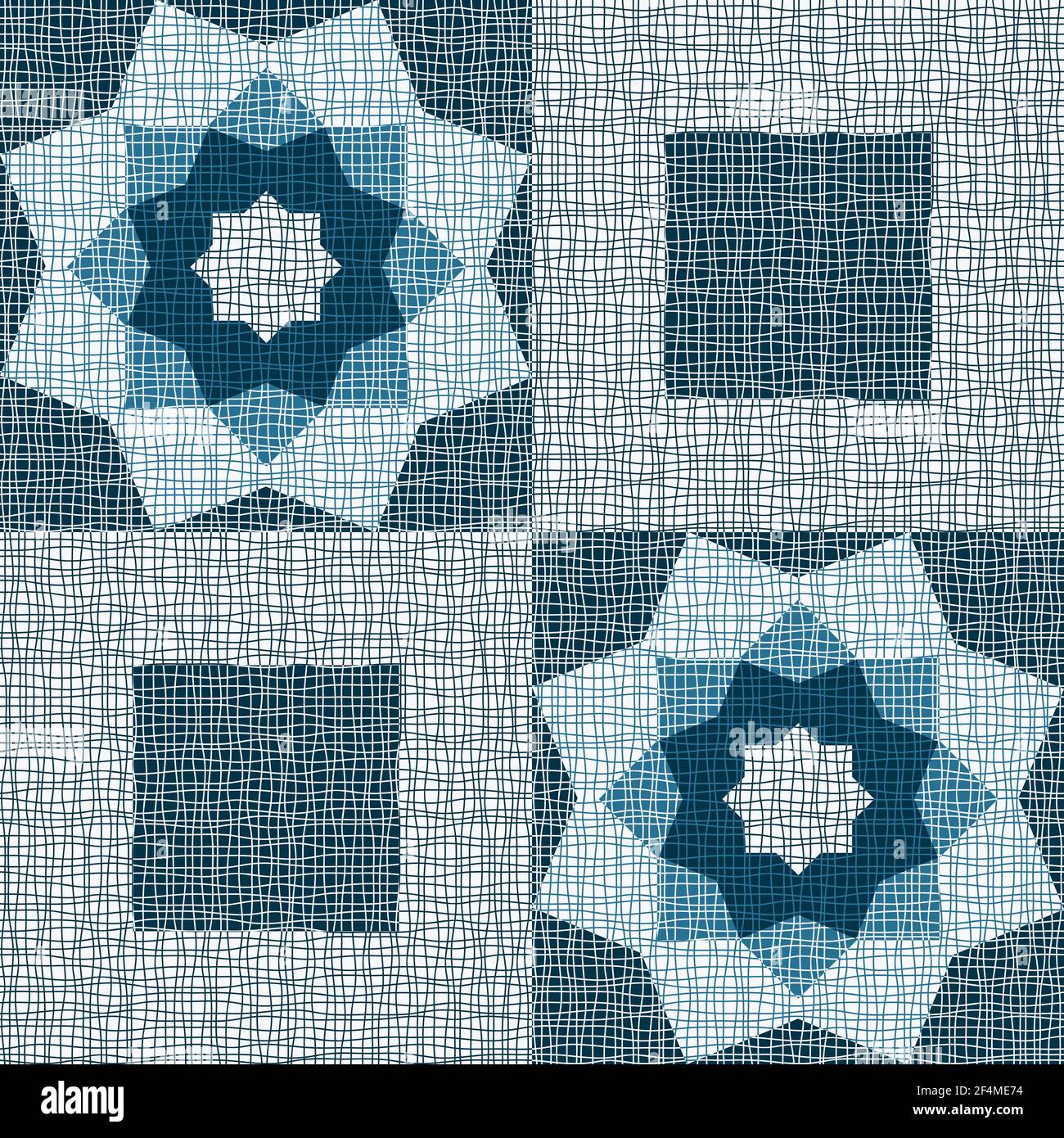 Floral quilt Stock Vector Images - Alamy
