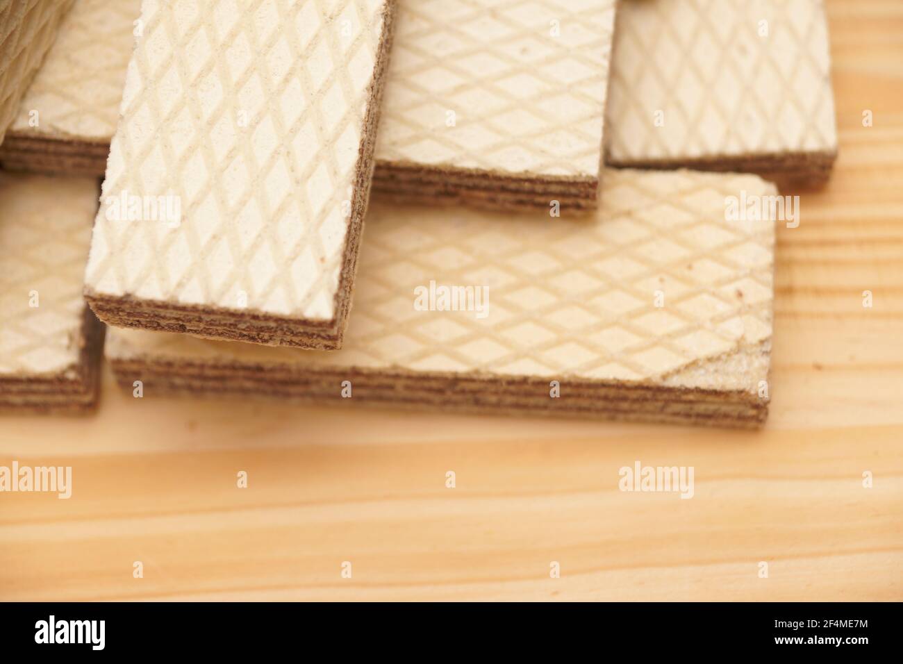 Sandwiched wafers hi-res stock photography and images - Alamy