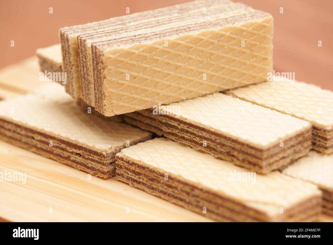 Sandwiched wafers hi-res stock photography and images - Alamy