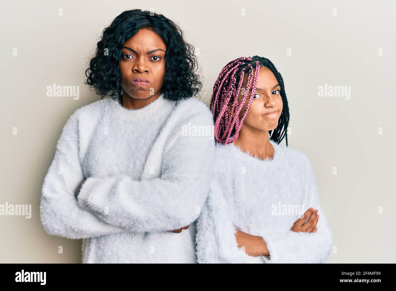 Mother disapproving of daughter hi-res stock photography and images - Alamy