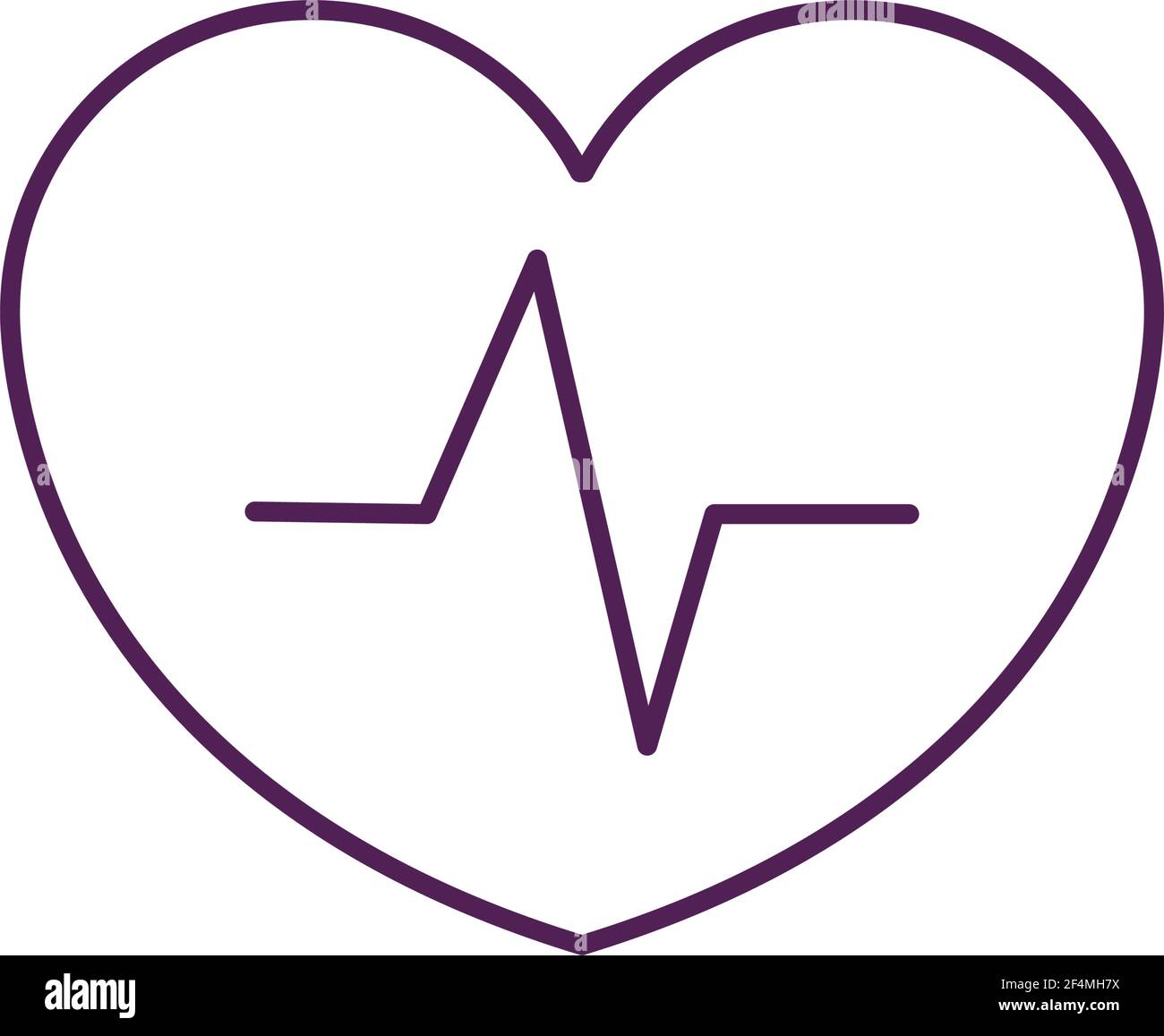 Keeping heart healthy RGB color icon Stock Vector Image & Art - Alamy