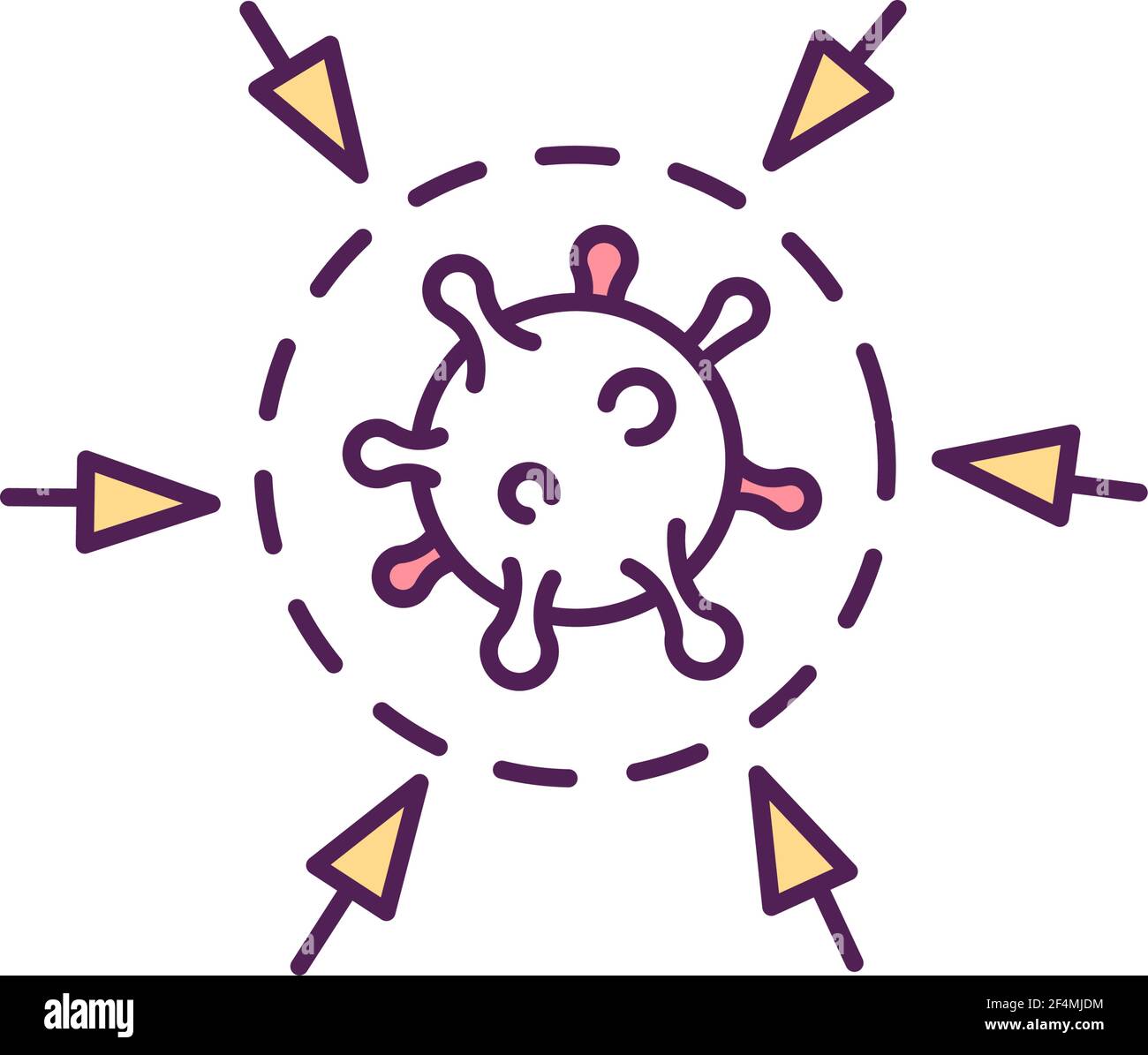 Antimicrobial resistance RGB color icon Stock Vector Image & Art - Alamy