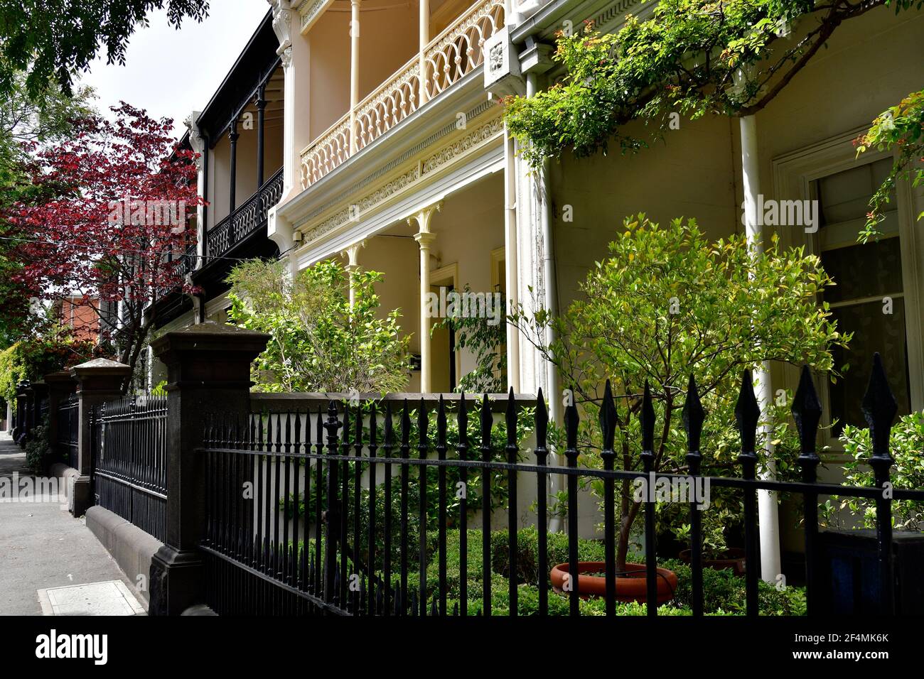 Melbourne, VIC, Australia - November 05, 2017: Residential building in ...