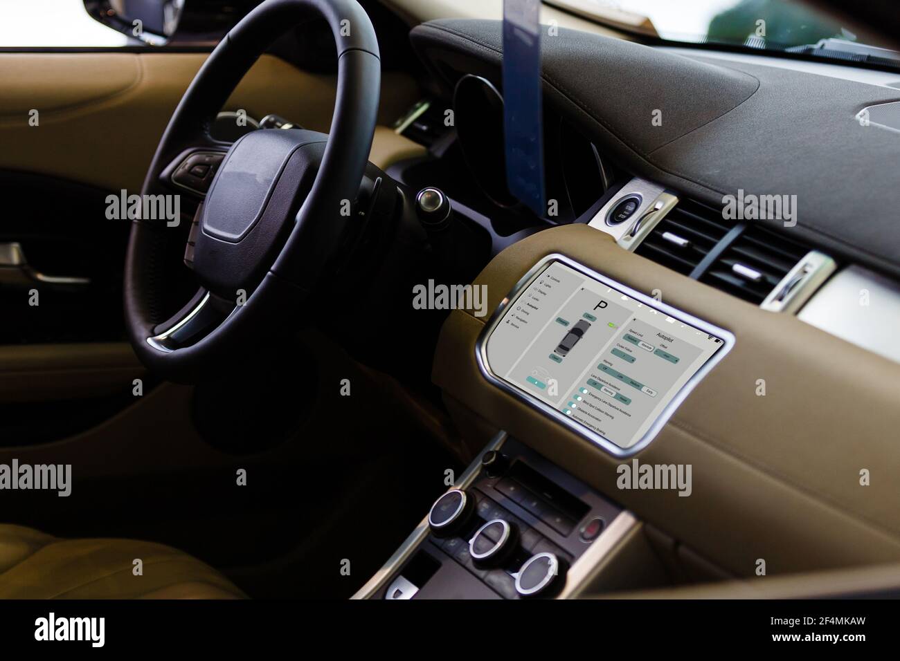 Navigation system screen in cockpit hi-res stock photography and images ...