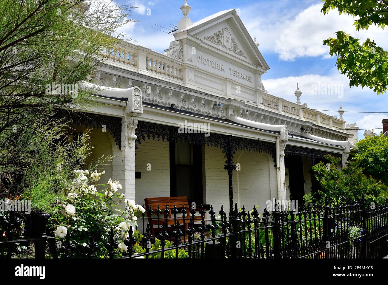 Melbourne, VIC, Australia - November 05, 2017: Residential building in ...