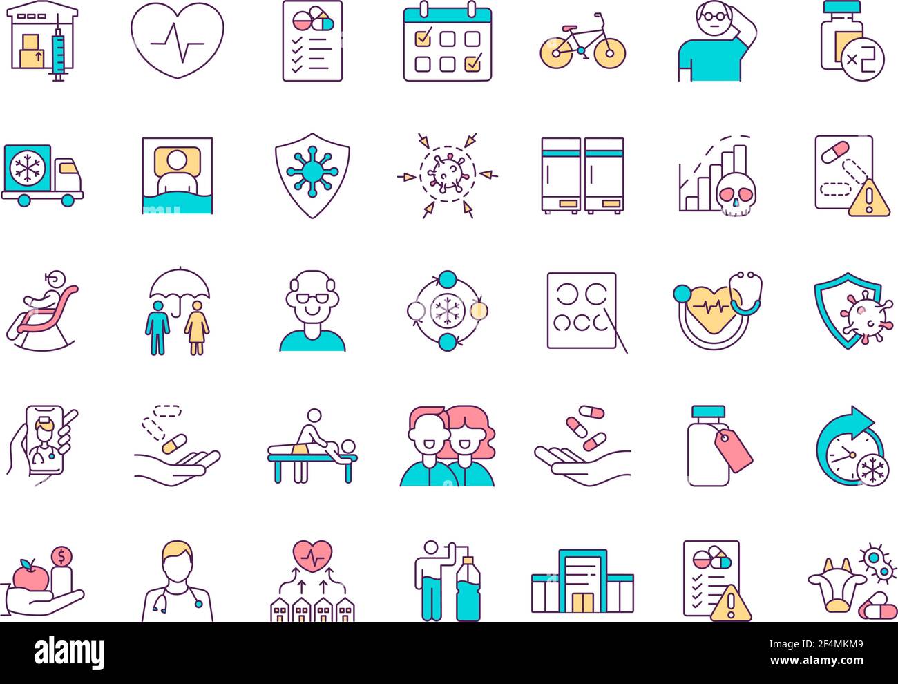 Vaccine program Stock Vector Images - Alamy