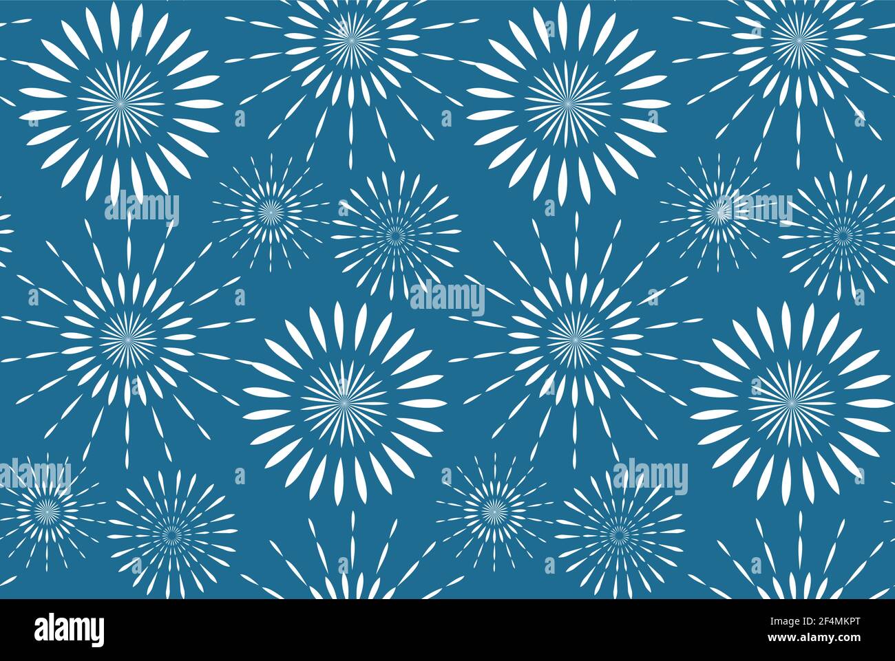 Happy Israel Independence Day seamless pattern with fireworks. Jewish ...