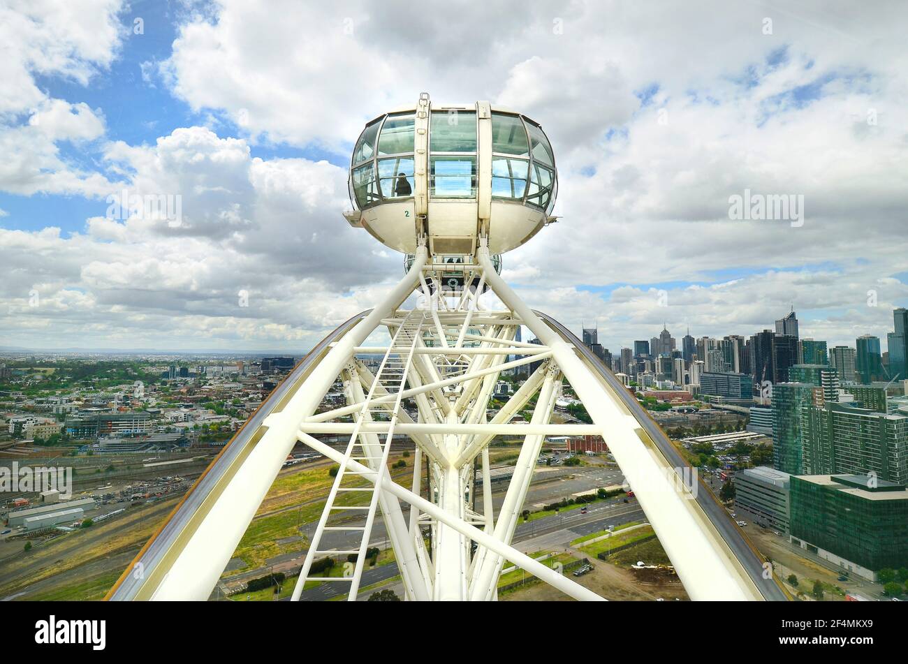 Melbourne, VIC, Australia - November 03, 2017: Transport cabin of ...