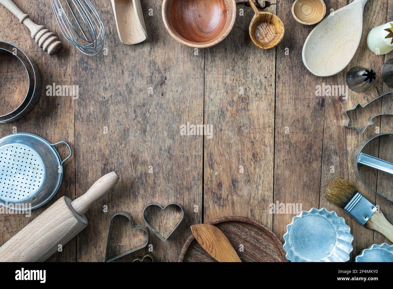 Baking Utensils Background