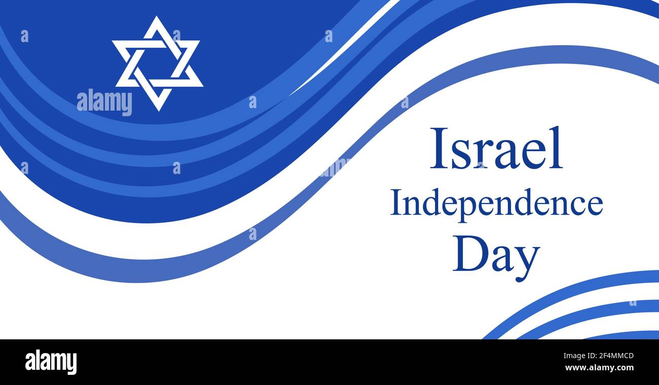 Happy Israel Independence Day greeting card, poster, flyer, invitation ...