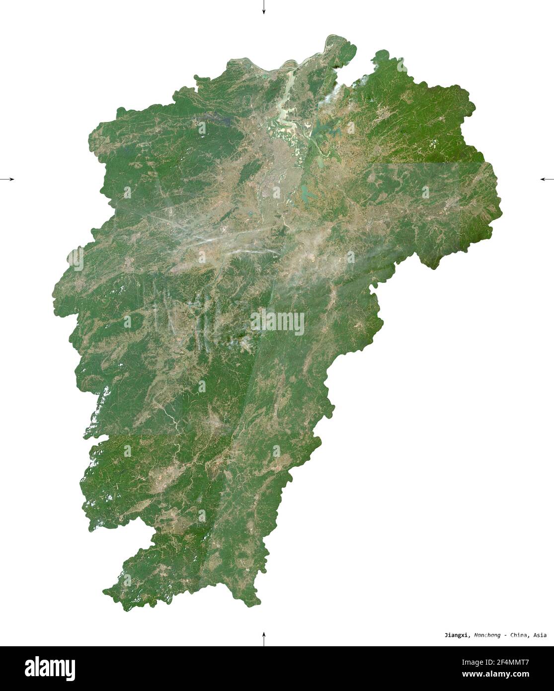 Jiangxi china asia map Cut Out Stock Images & Pictures - Alamy
