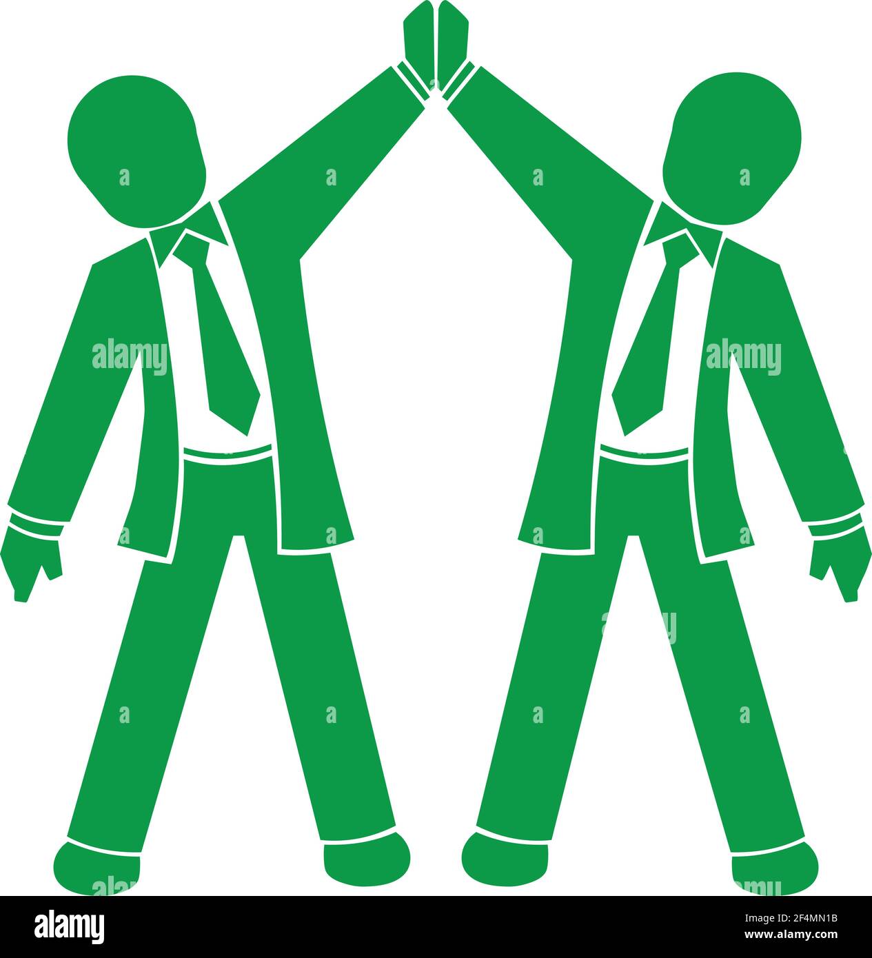 Business relationship illustration vector isolated Stock Vector Image ...