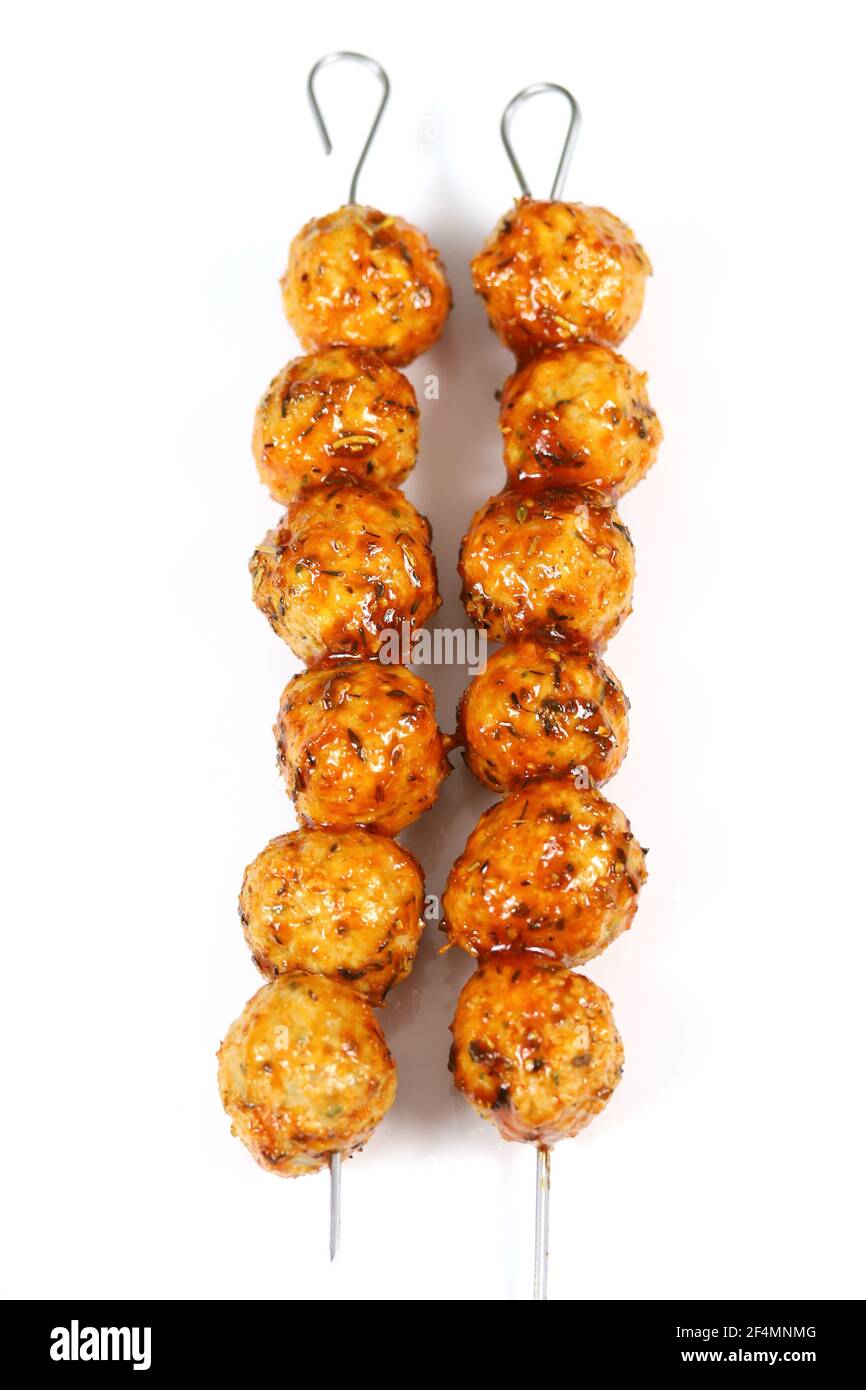 Skewer dumpling Cut Out Stock Images & Pictures - Alamy