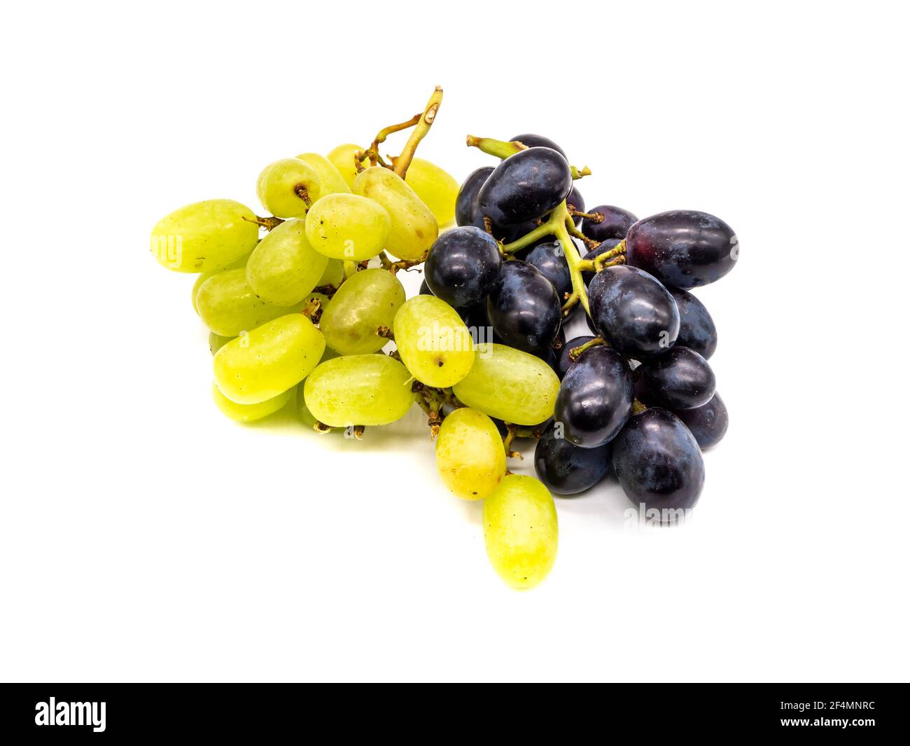 Red and yellow wine isolated on white background Stock Photo - Alamy