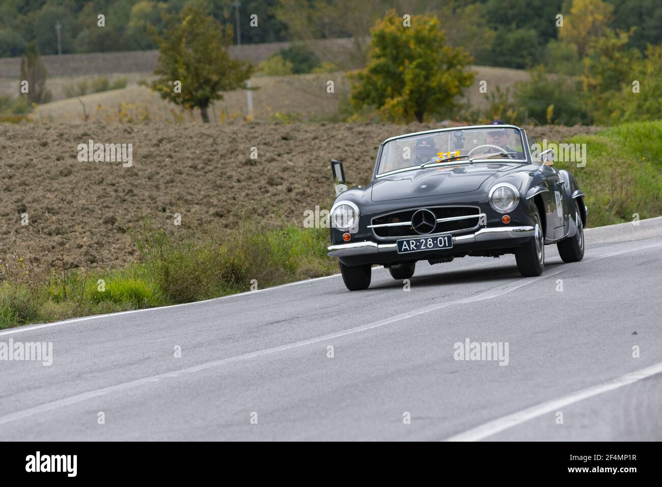 Mercedes 190 race car hi-res stock photography and images - Alamy