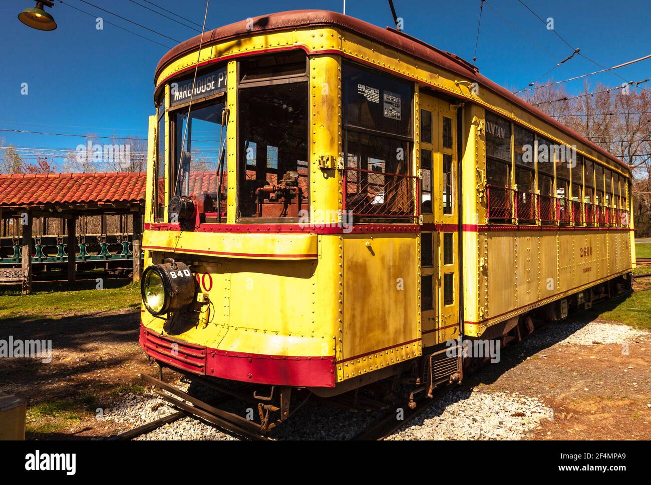 Connecticut Trolley Museum East Windsor, Connecticut, USA Stock Photo ...