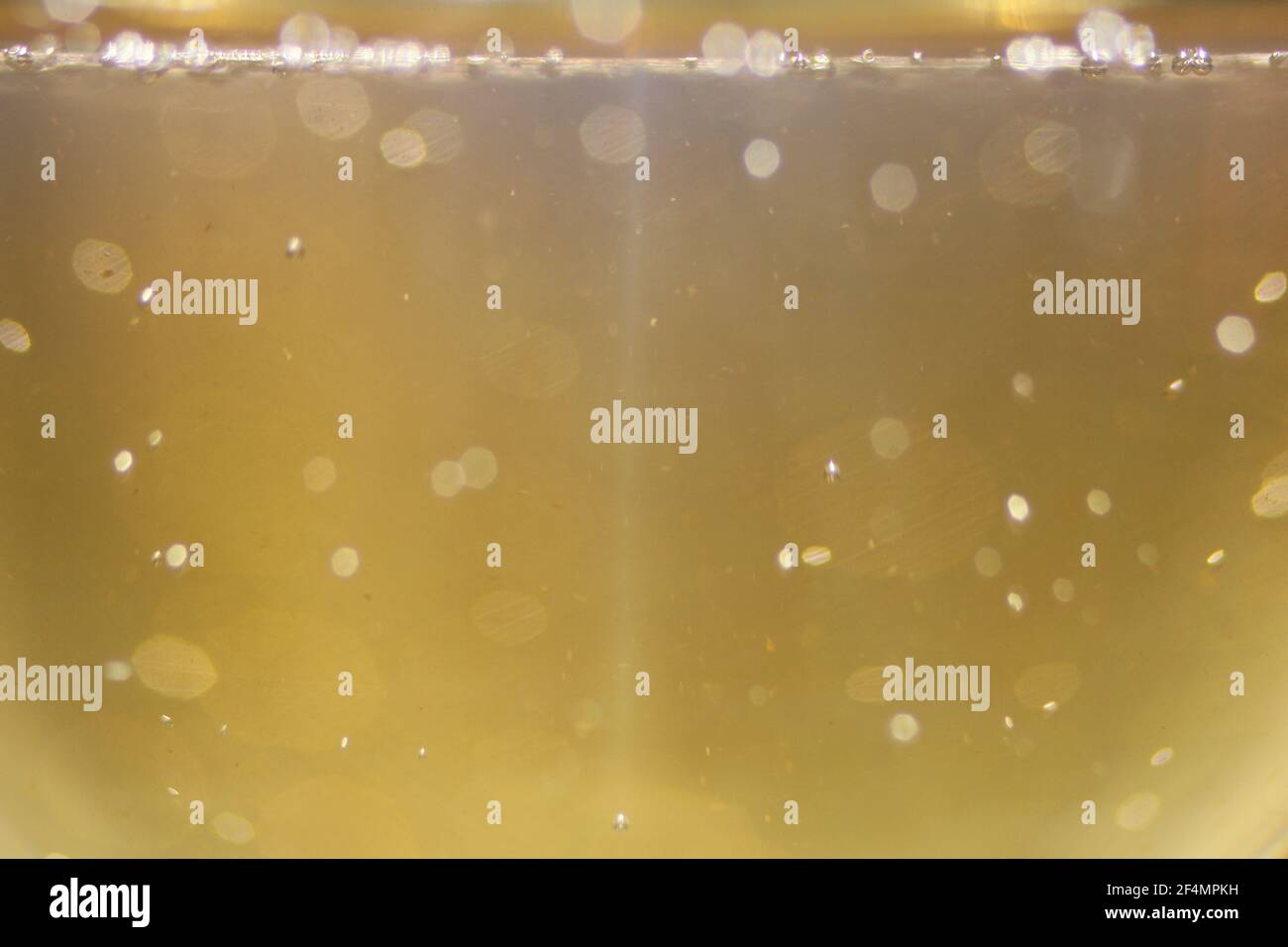 A Bubbly Drink in a Glass Stock Photo - Alamy