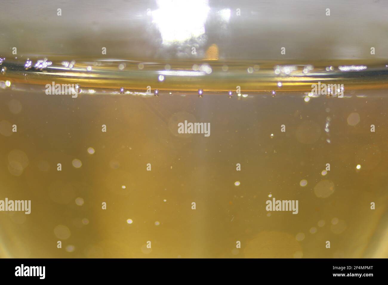 A Bubbly Drink in a Glass Stock Photo - Alamy