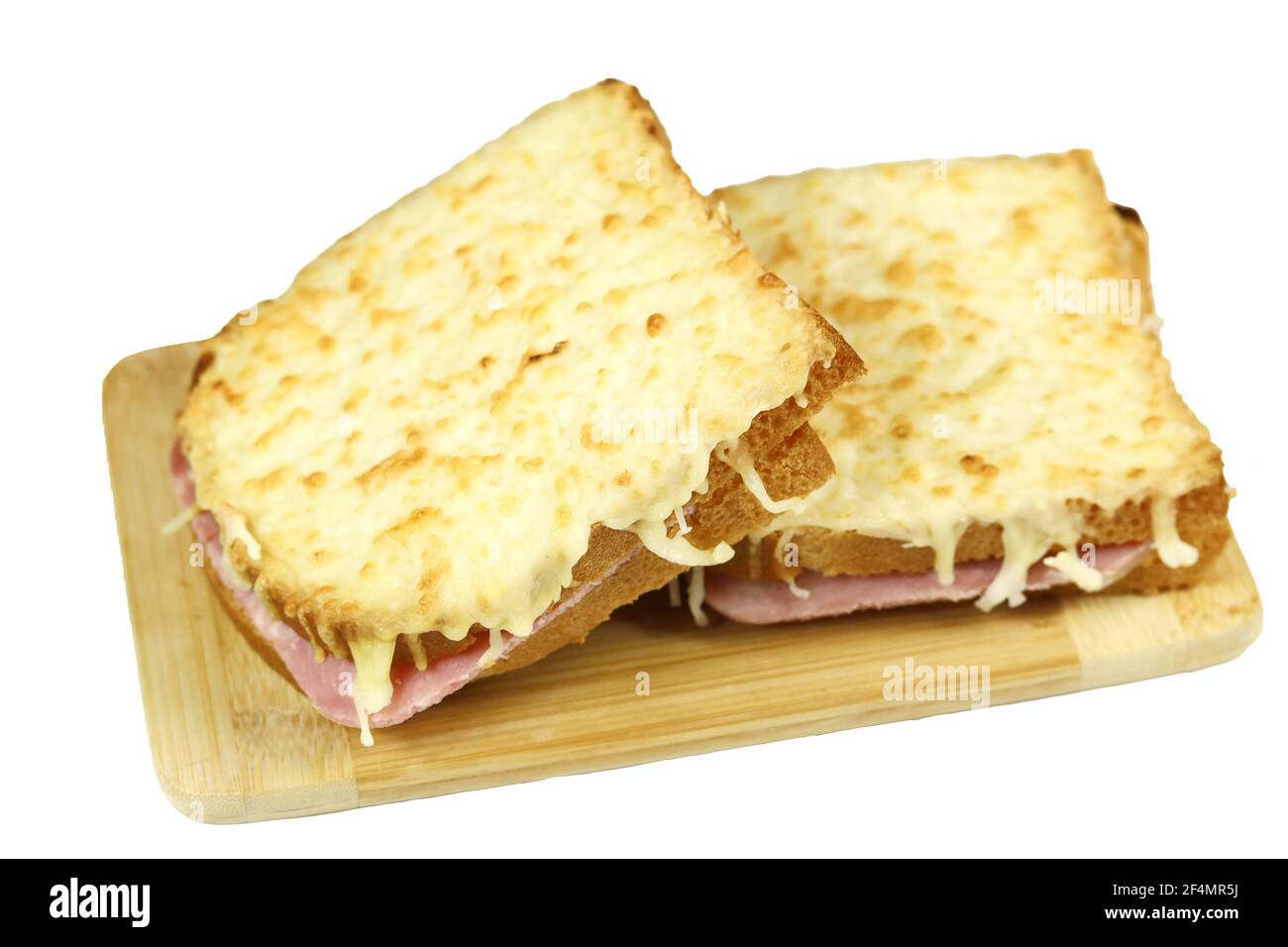 Croque monsieur Cut Out Stock Images & Pictures - Alamy