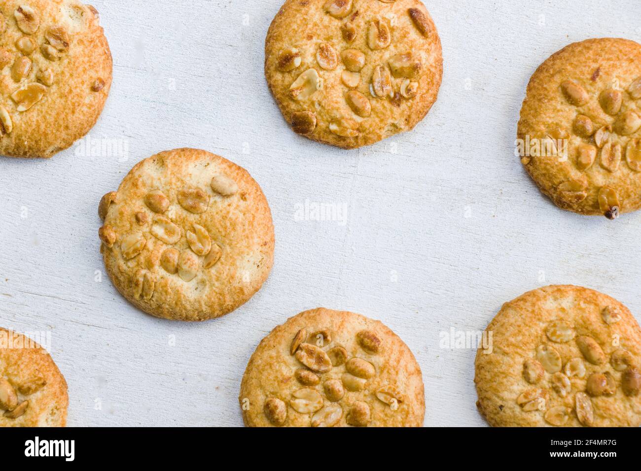 Cookies on the white background, sweet pastry dessert Stock Photo - Alamy
