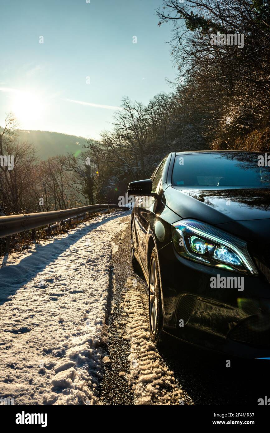 Car dramatic hi-res stock photography and images - Alamy