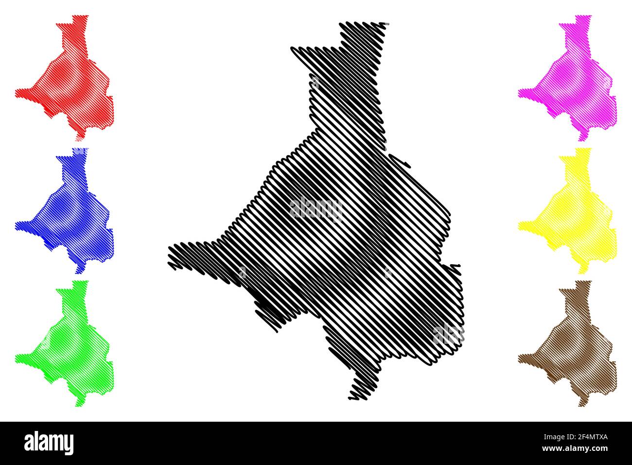 Upper Nile state (States of South Sudan, Greater Upper Nile Region) map ...