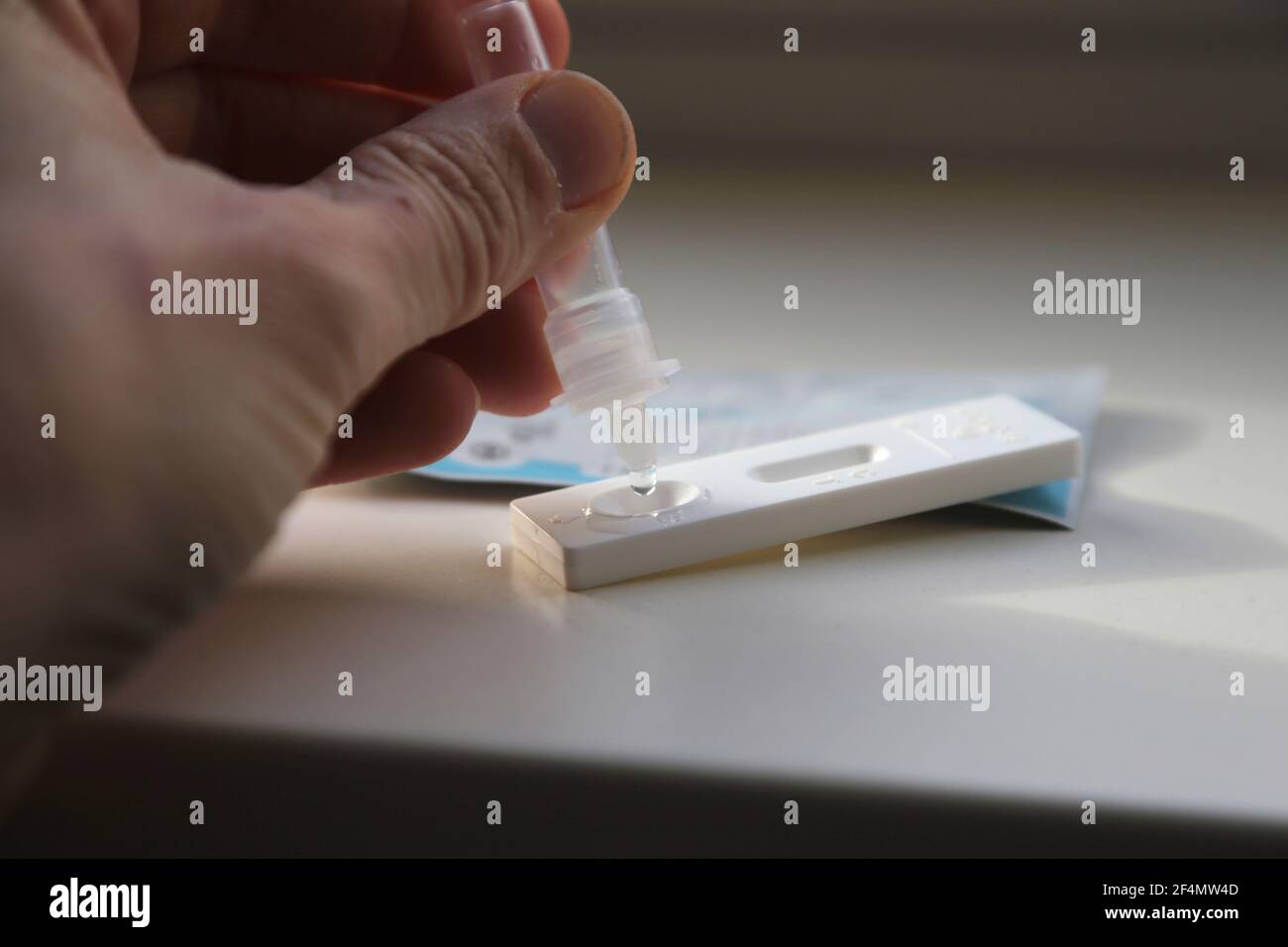Rapid antigen testing kit hi-res stock photography and images - Alamy