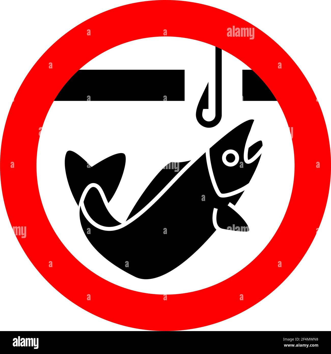 Label No ice fishing, sticker for print Stock Vector Image & Art - Alamy