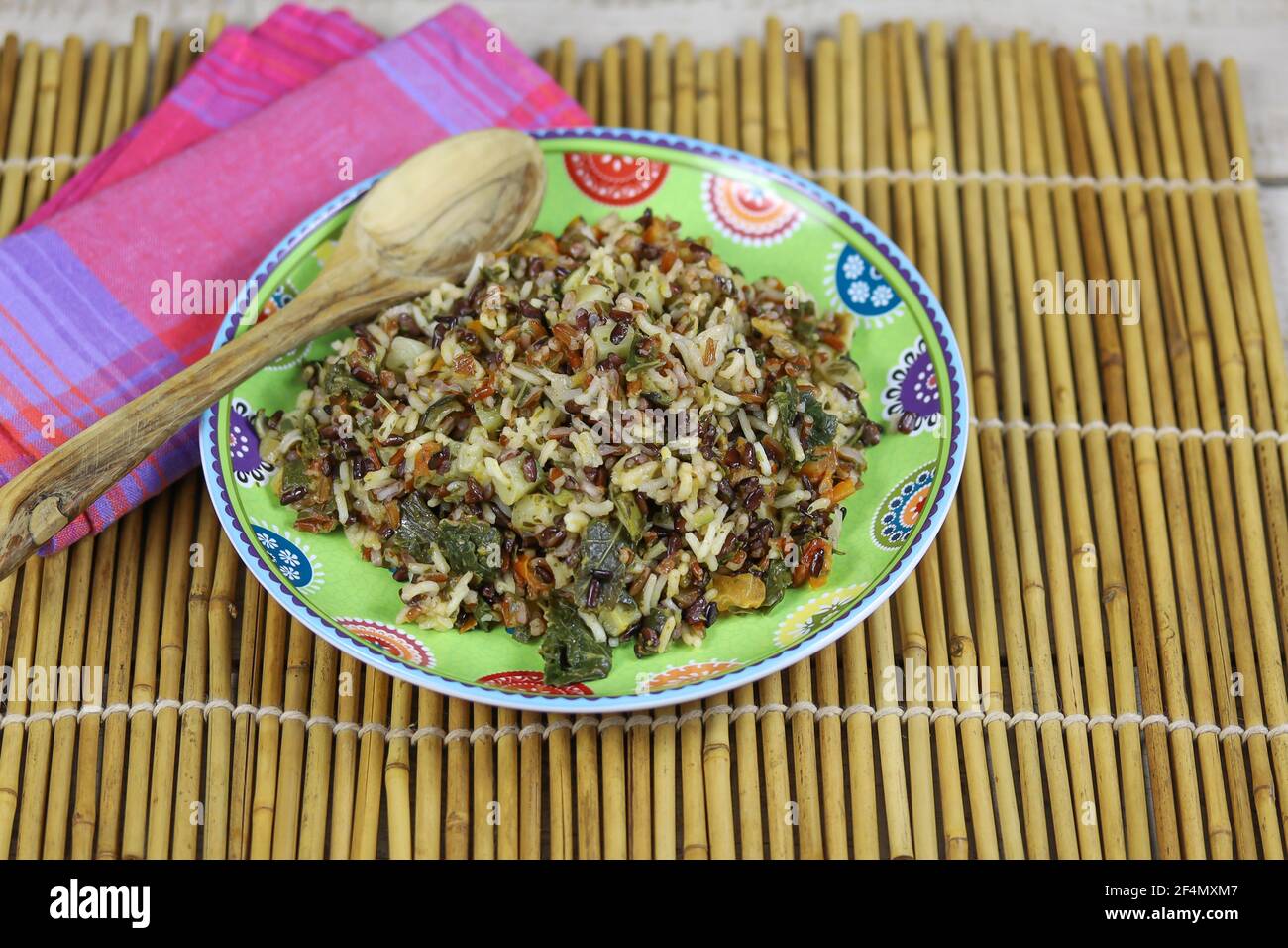 bulgur, rice and vegetables Stock Photo - Alamy