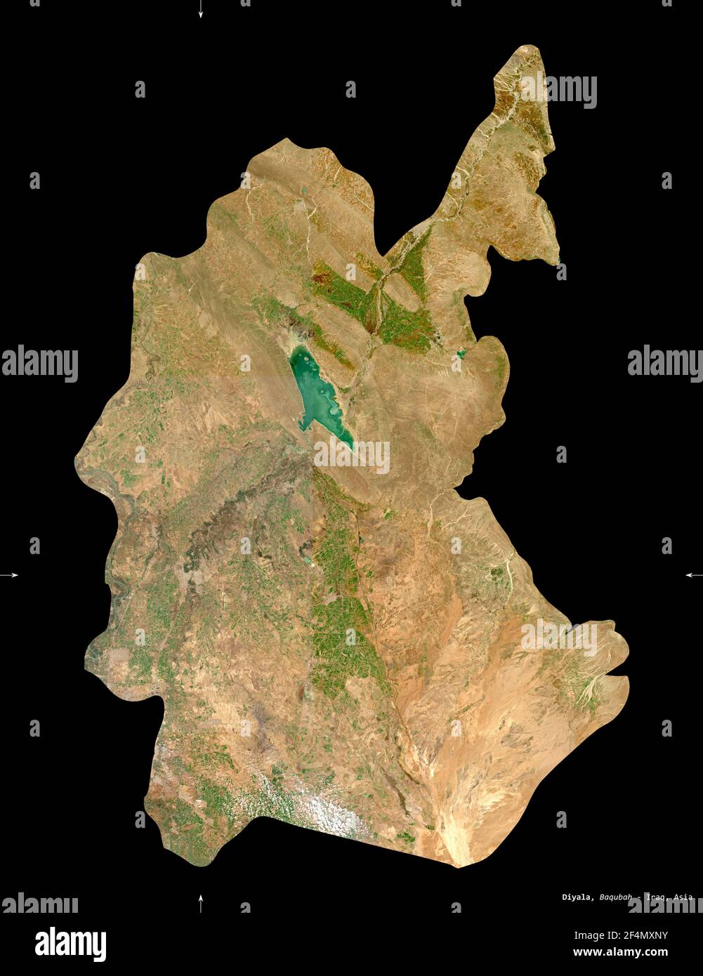 Diyala outline map hi-res stock photography and images - Alamy