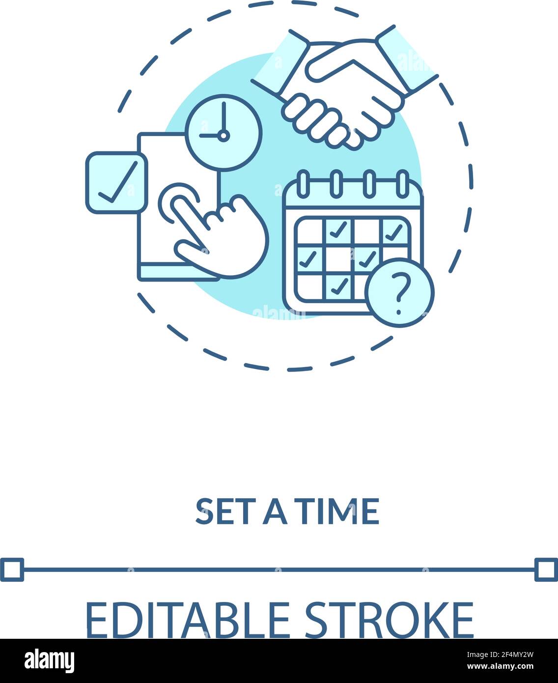 First meeting person Stock Vector Images - Alamy