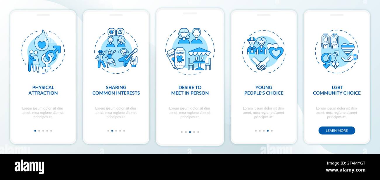 Physical attraction Stock Vector Images - Alamy