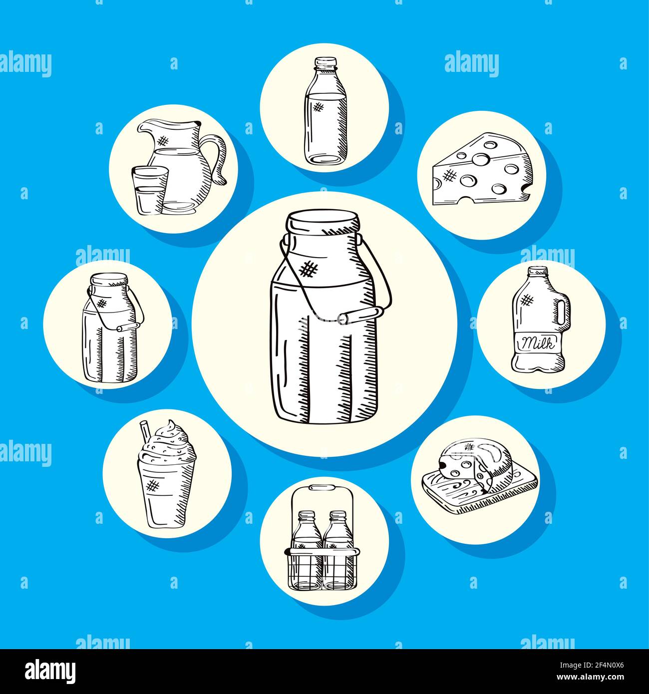 Cheese bundle Stock Vector Images - Alamy