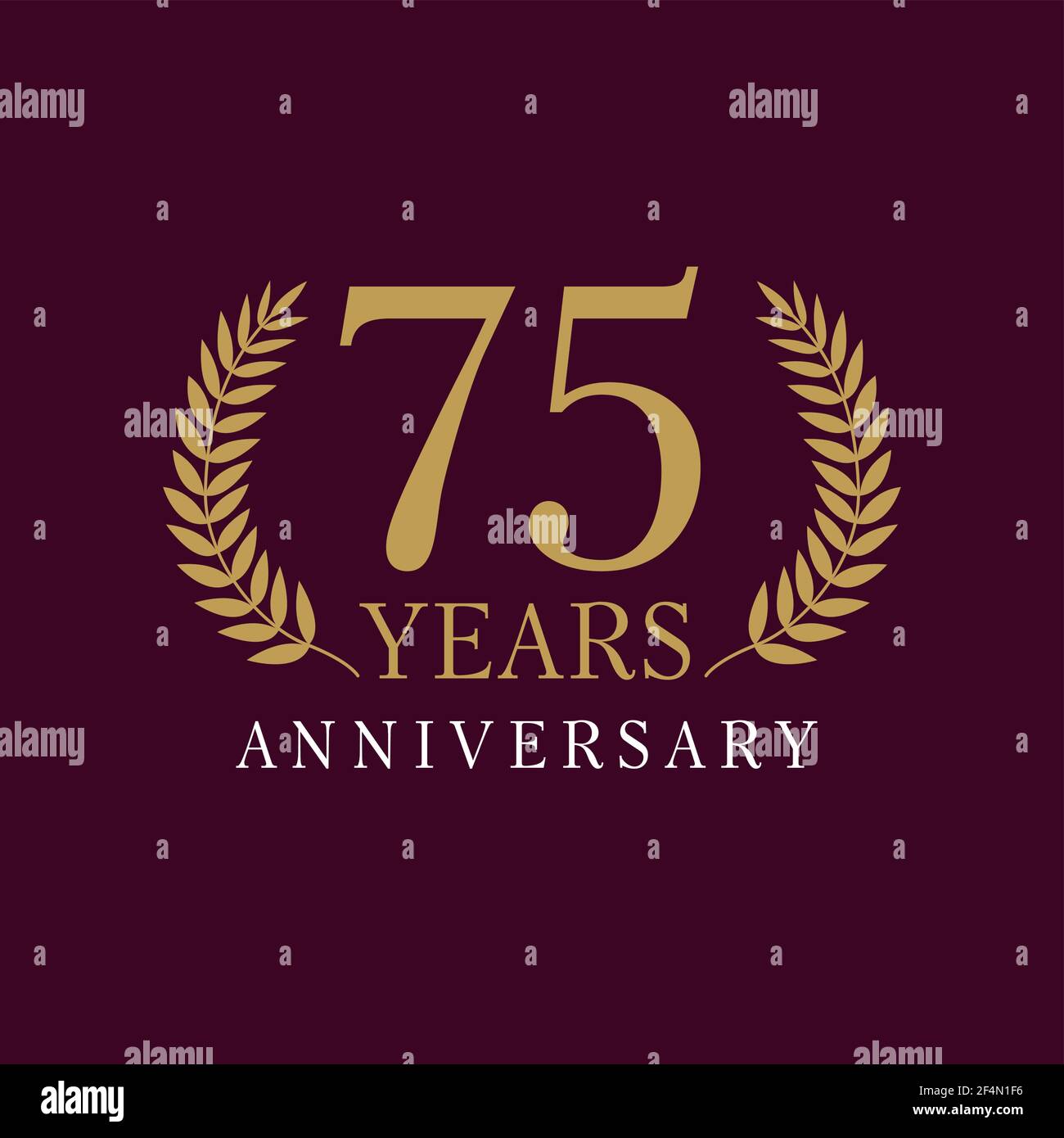 75 years old Stock Vector Images - Alamy