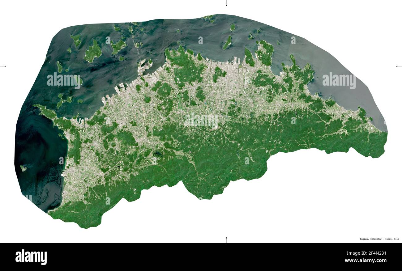 Map of kagawa hi-res stock photography and images - Alamy