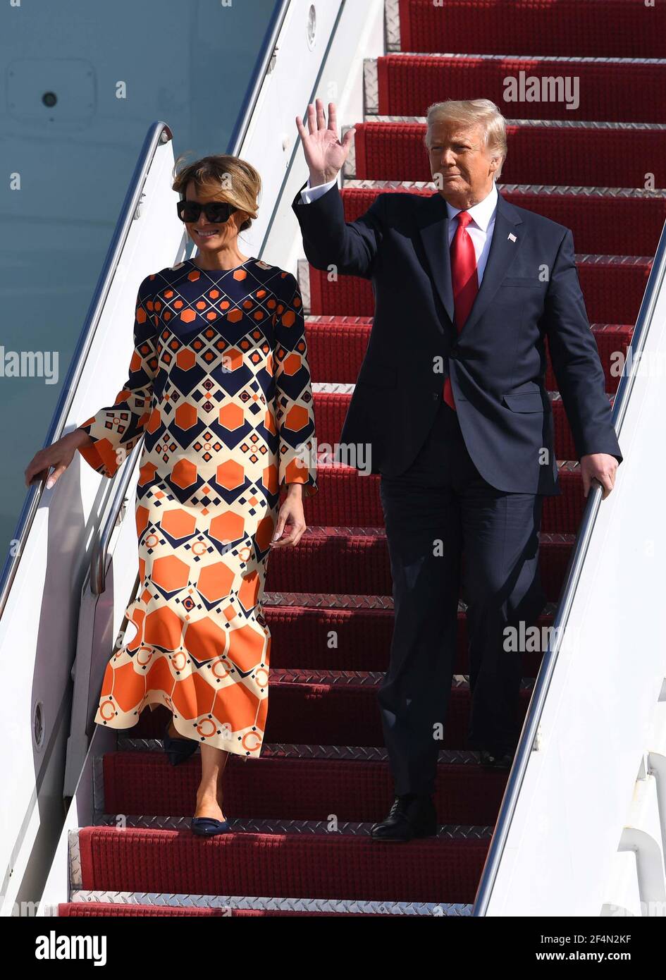 Palm Beach - FL - 20210120-President Donald Trump and First Lady ...