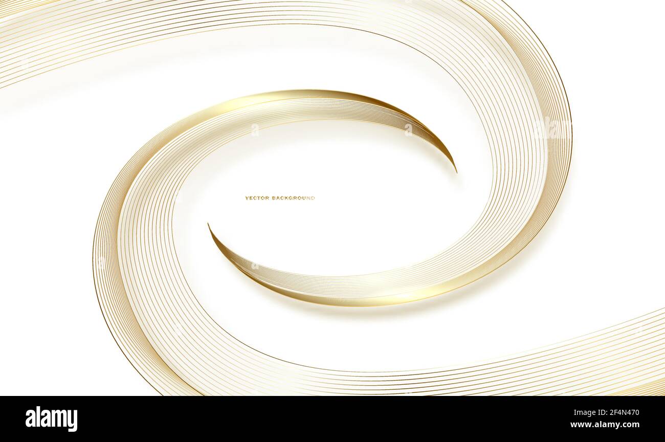 Abstract gold light threads background. Vector Stock Vector Image & Art ...