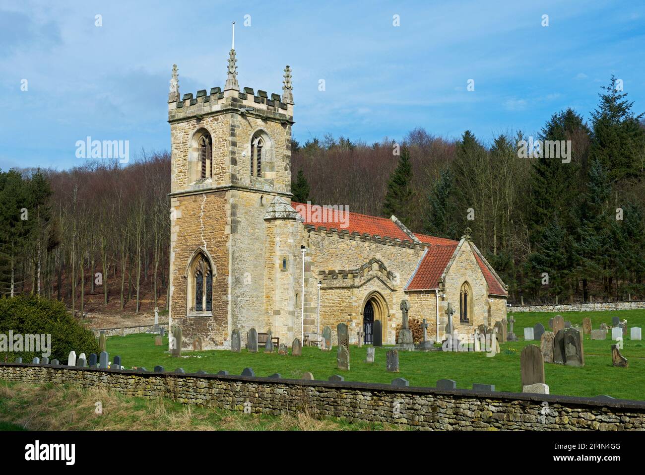 All Saints Church, Brantingham, East Yorkshire, England UK Stock Photo ...