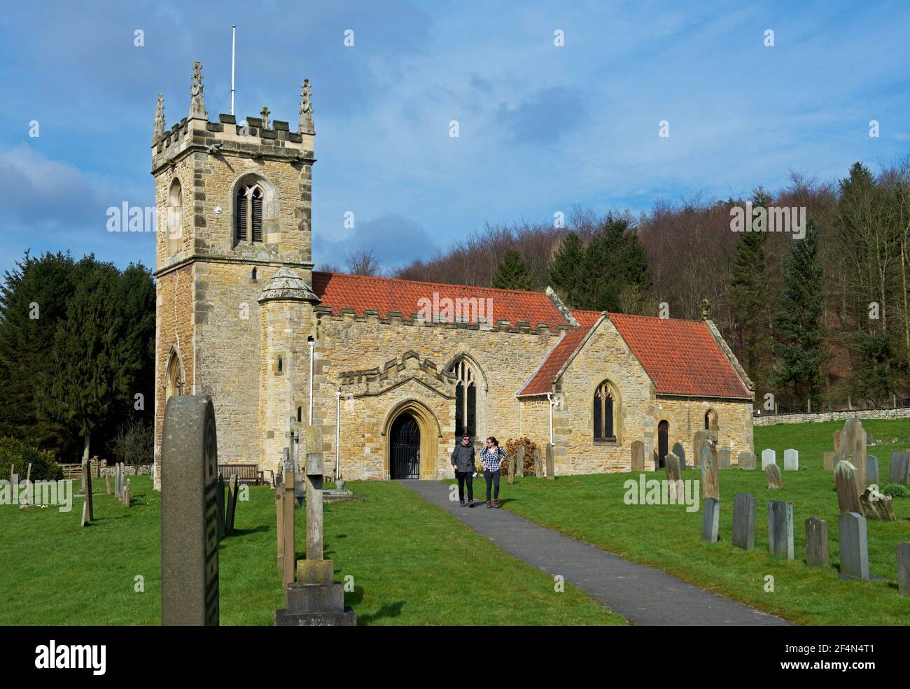 All Saints Church, Brantingham, East Yorkshire, England UK Stock Photo ...