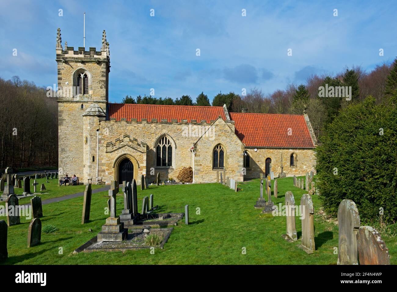All Saints Church, Brantingham, East Yorkshire, England UK Stock Photo ...