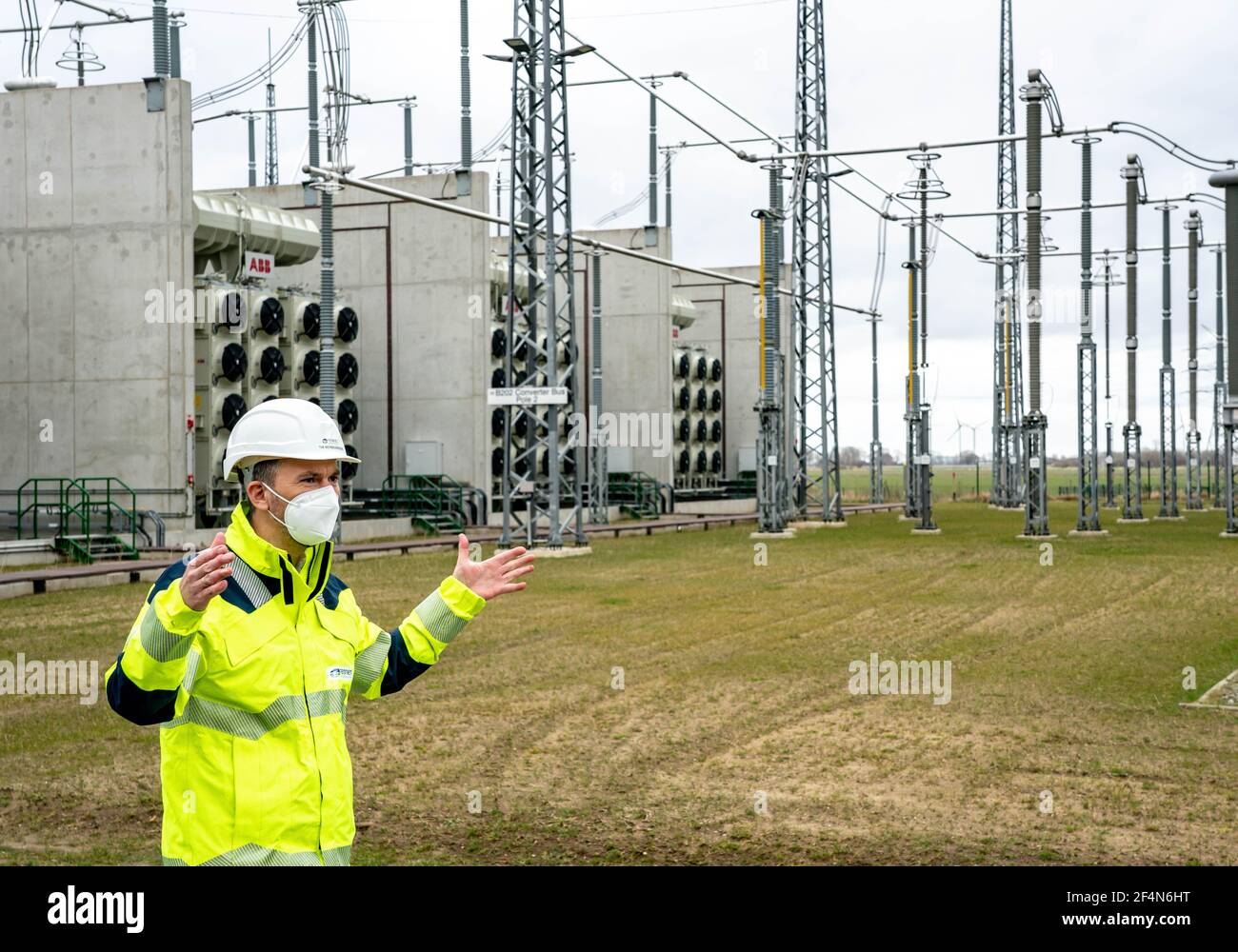 Wilster, Germany. 22nd Mar, 2021. Tim Meyerjürgens, Managing Director ...