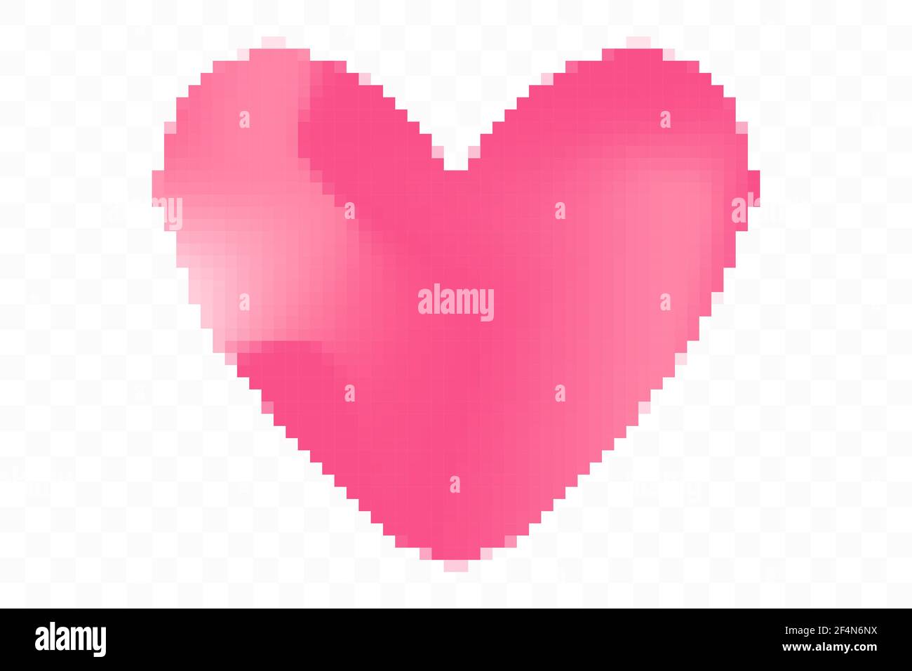 Pixel Heart Transparent