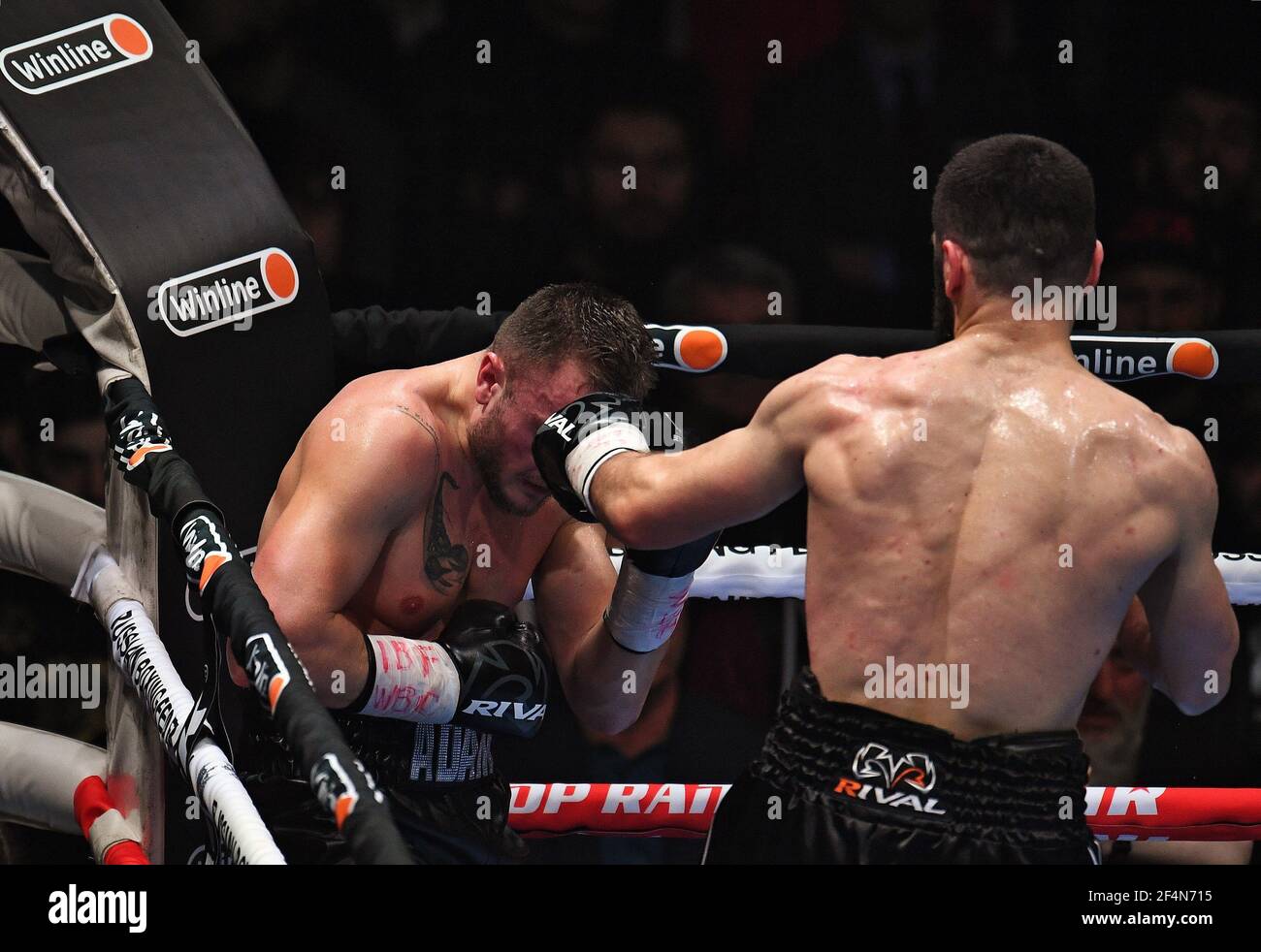 An evening of professional boxing at the Megasport Sports Palace. WBC ...