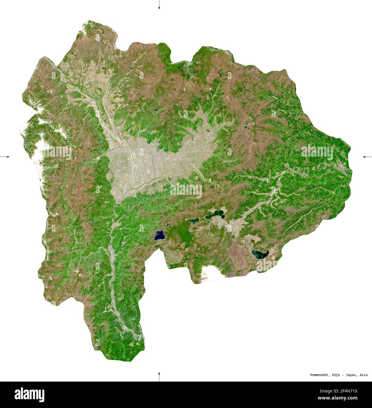 Yamanashi outline map hi-res stock photography and images - Alamy