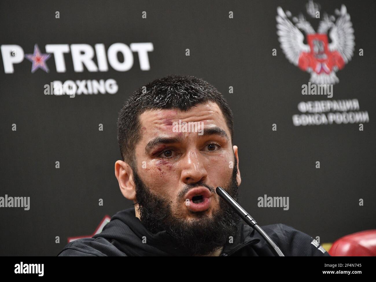 An evening of professional boxing at the Megasport Sports Palace. WBC ...