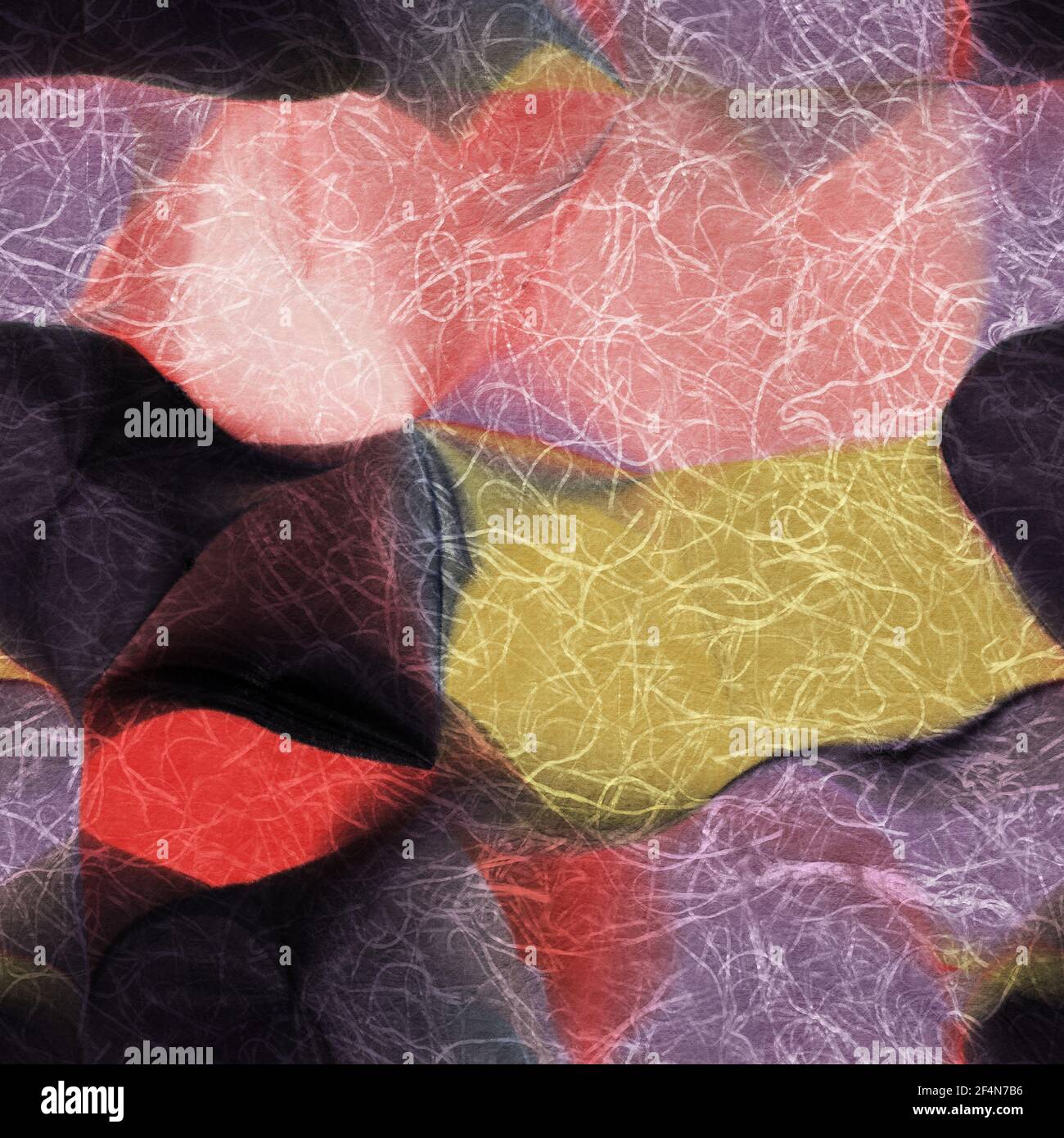 Seamless abstract blobs of color paper texture Stock Photo - Alamy