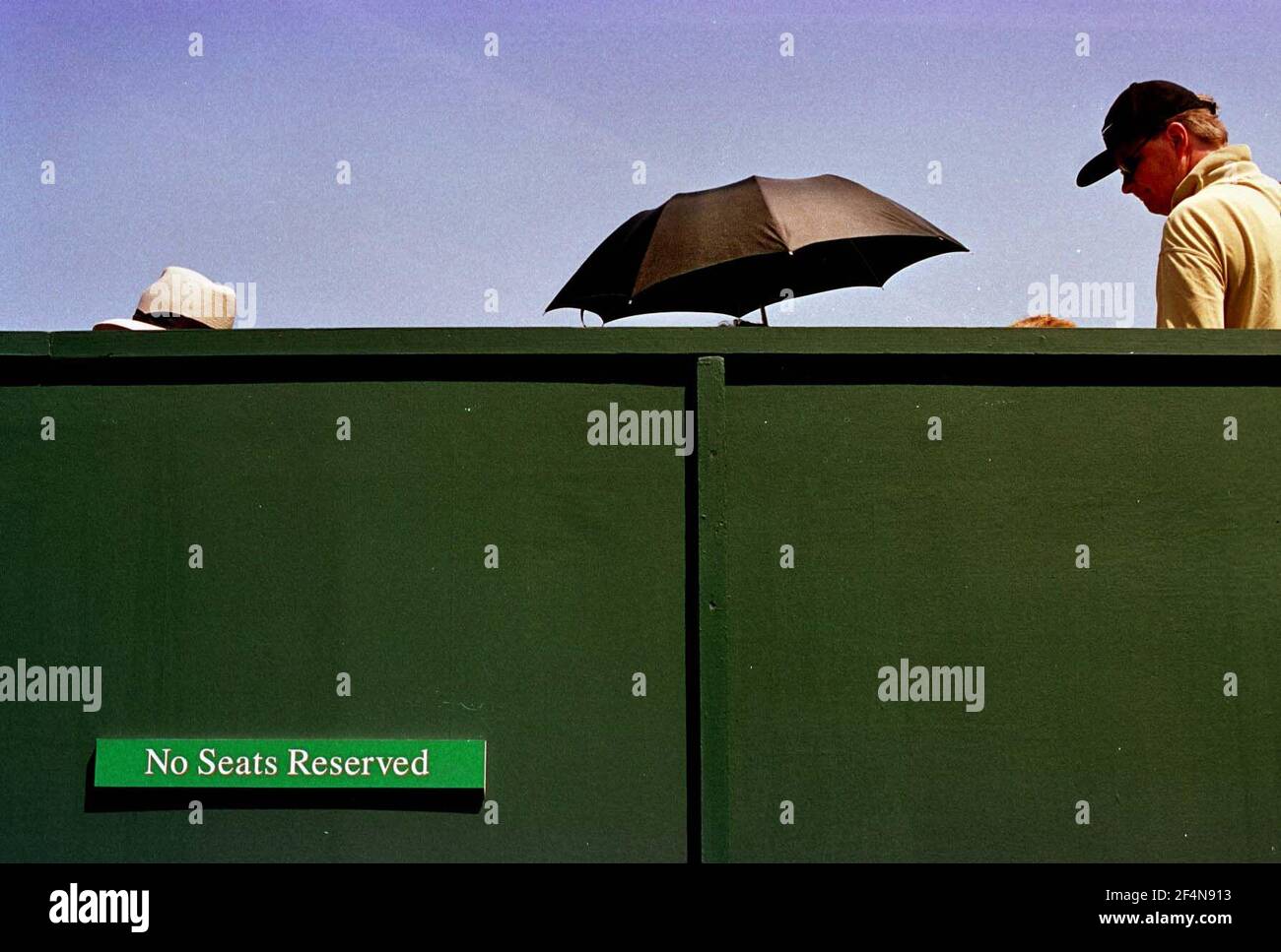 WIMBLEDON TENNIS CHAMPIONSHIPS JULY 2001 high temperatures at the ...